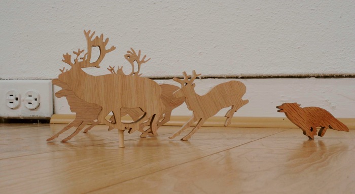 Caribou Migration (detail 2)